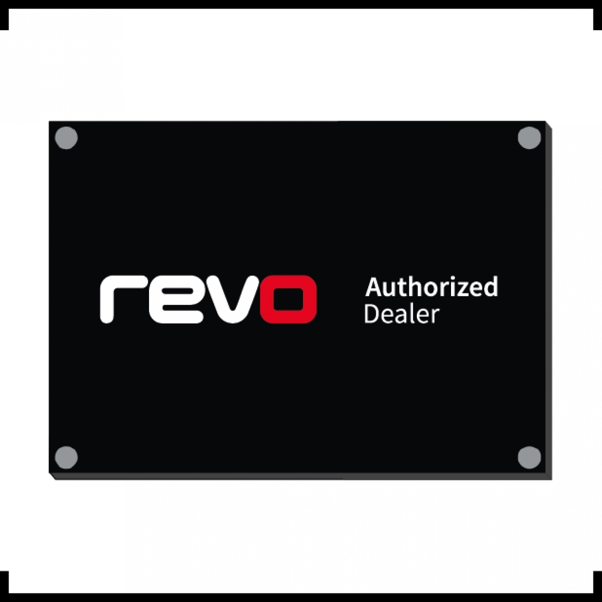 Official Revo Authorized Dealer Sign | Only REVO